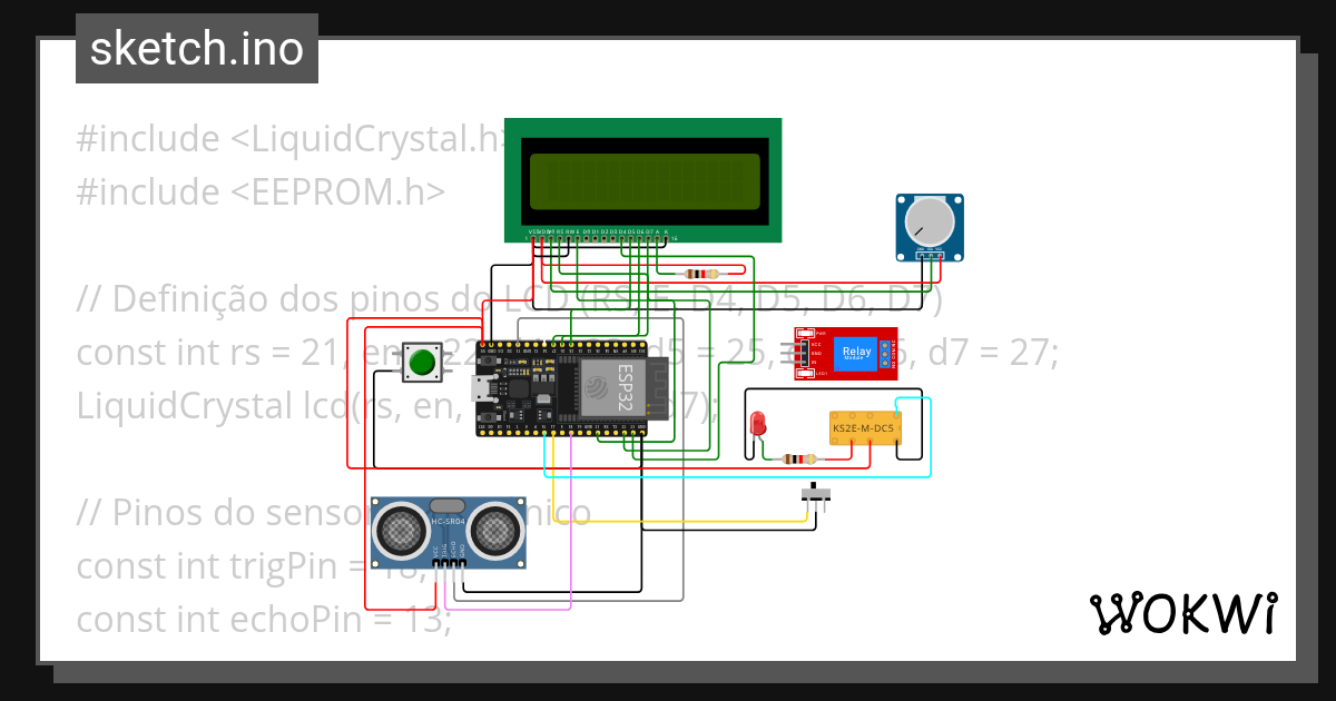 ESP32 CPS AV2 VERSAO2 RELAY MODULE - Wokwi ESP32, STM32, Arduino Simulator