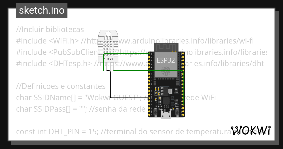 Atv iot 1 - Wokwi ESP32, STM32, Arduino Simulator