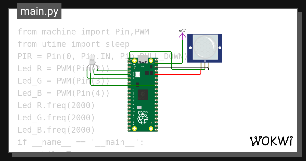 Sensor De Luz De Cuerpo Humano Wokwi Esp32 Stm32 Arduino Simulator