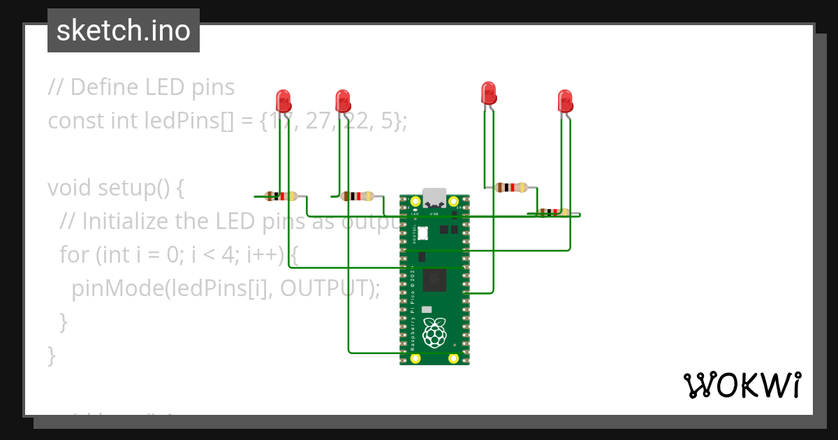 Wokwi - Online ESP32, STM32, Arduino Simulator Wokwi - Online ESP32, STM32, Arduino Simulator