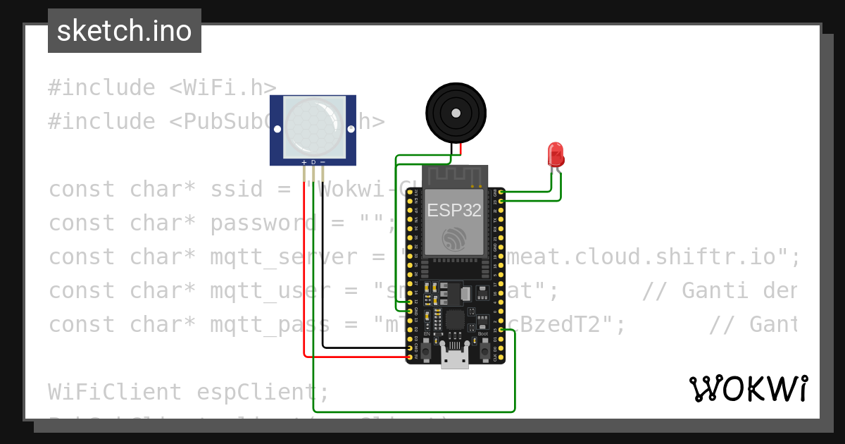 Smarthome Wokwi Esp32 Stm32 Arduino Simulator
