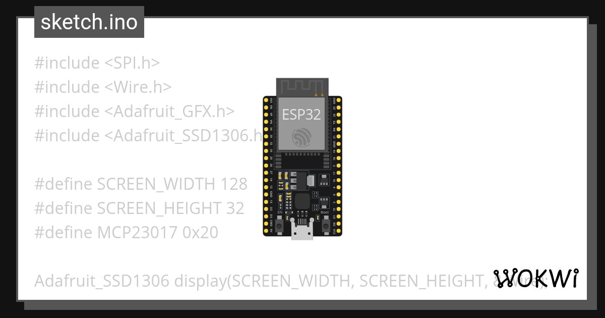 Lab 6 SPI - Wokwi ESP32, STM32, Arduino Simulator