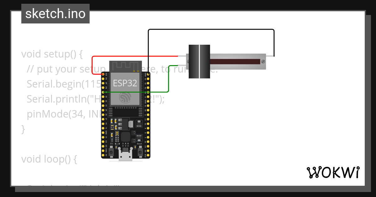 Work3 - Wokwi ESP32, STM32, Arduino Simulator