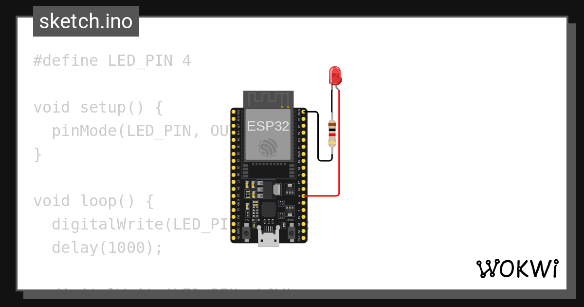 Iotpractical4 Wokwi Esp32 Stm32 Arduino Simulator 8595