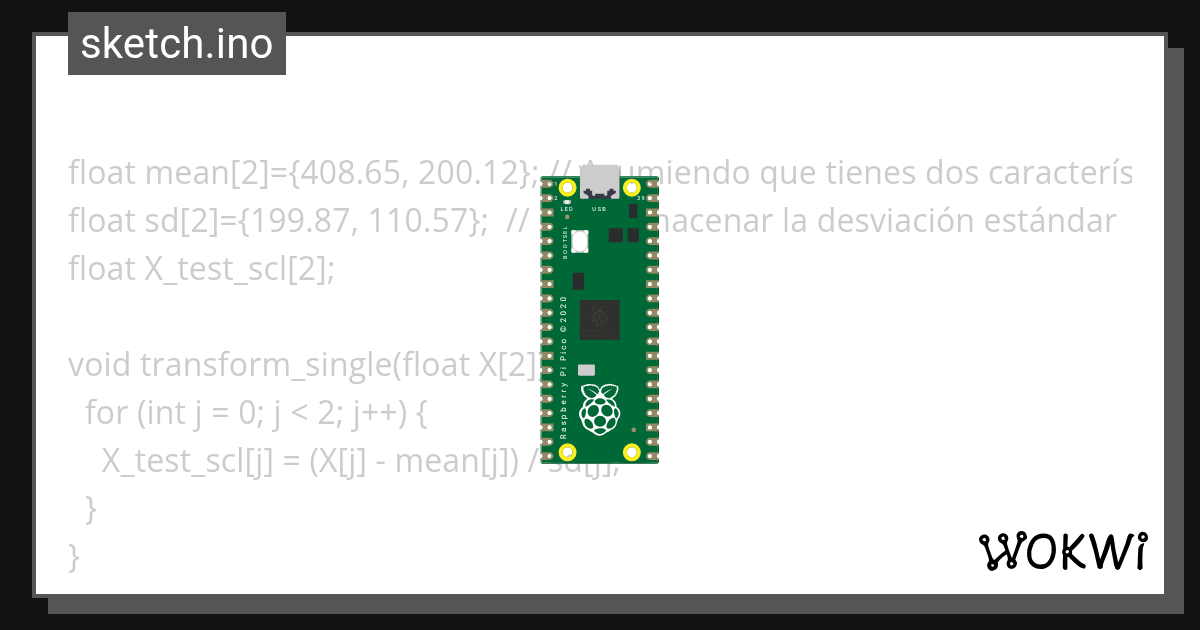 rpico_std - Wokwi ESP32, STM32, Arduino Simulator
