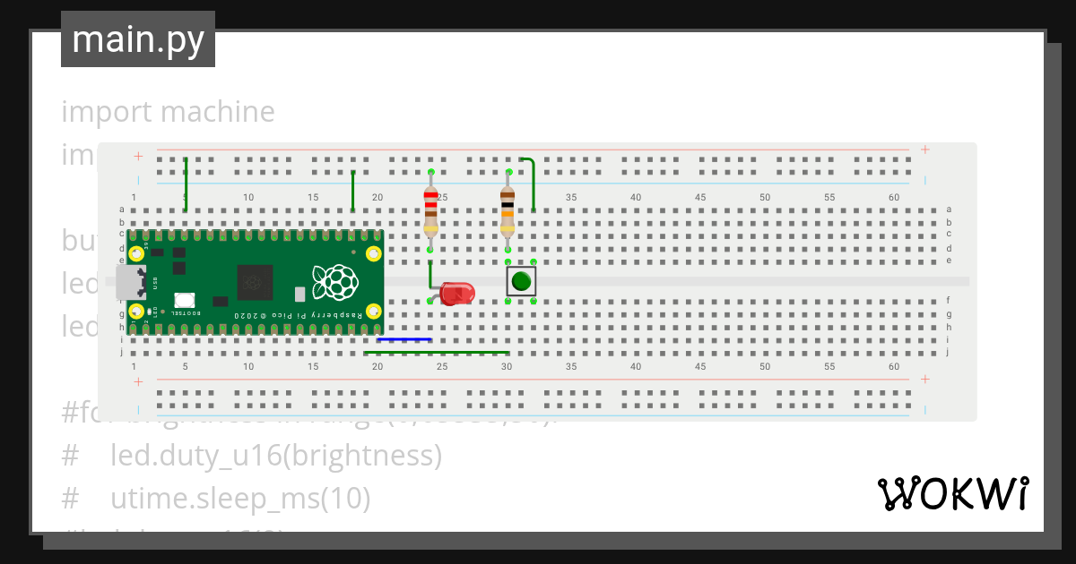 Pico Micropython 23 Wokwi Esp32 Stm32 Arduino Simulator
