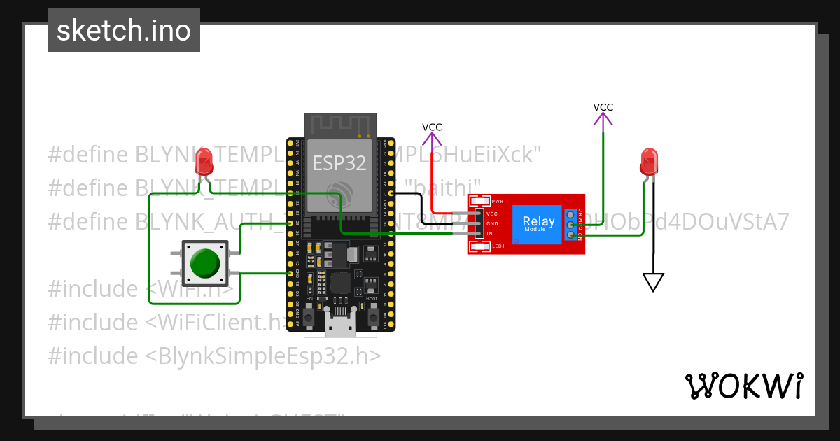 BT - Wokwi ESP32, STM32, Arduino Simulator