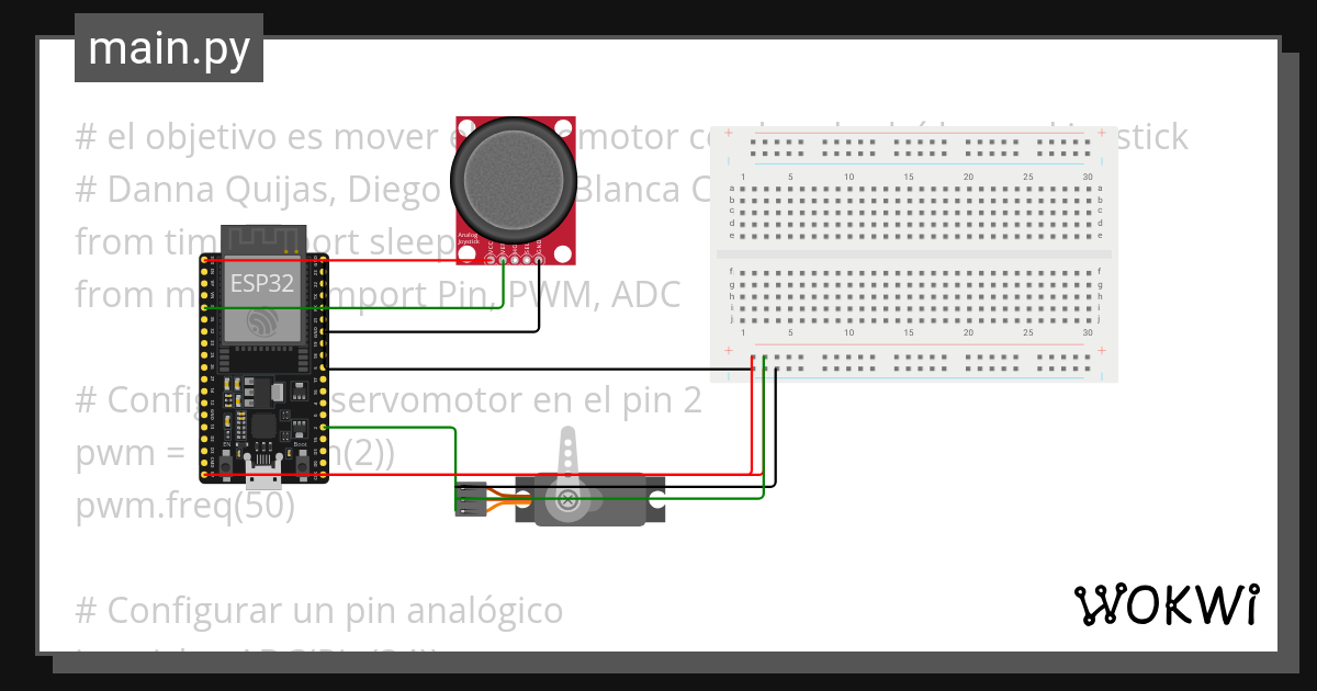 Servomotor - Wokwi ESP32, STM32, Arduino Simulator
