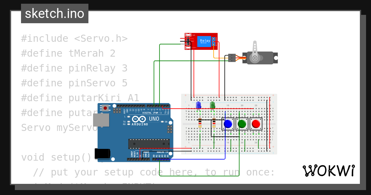 Servo Practice Wokwi Esp32 Stm32 Arduino Simulator 4222