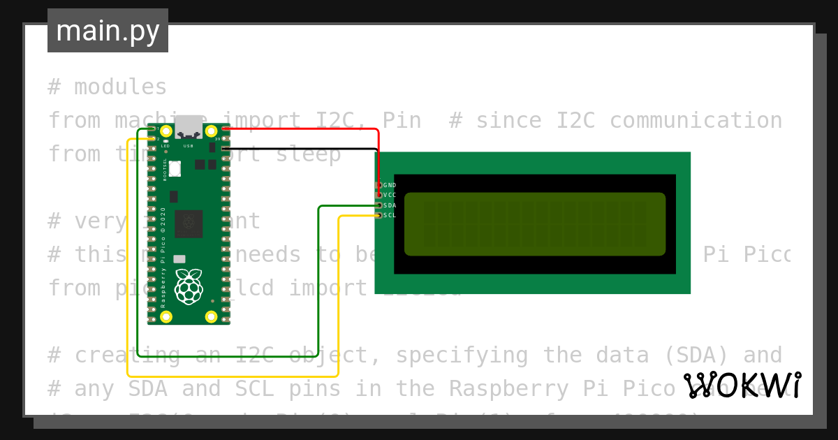 Lcd 9c Toyohiko Kazumi Wokwi Esp32 Stm32 Arduino Simulator