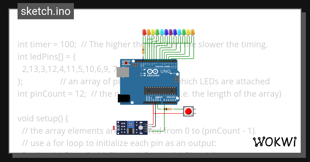 Arrays - Wokwi ESP32, STM32, Arduino Simulator