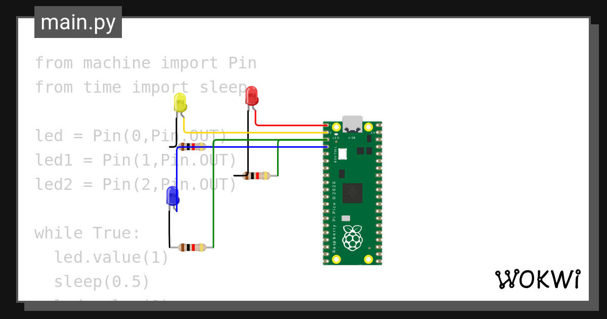 Blink With Micropython Copy Wokwi Esp32 Stm32 Arduino Simulator 1879