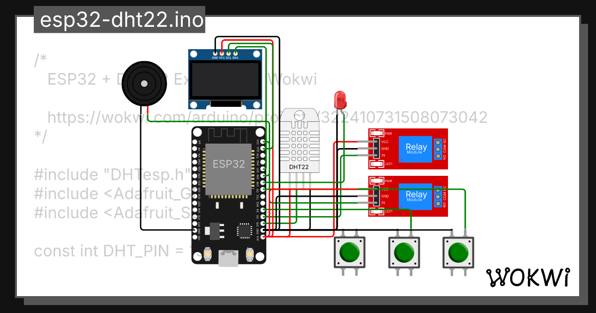 Wokwi - Online ESP32, STM32, Arduino Simulator