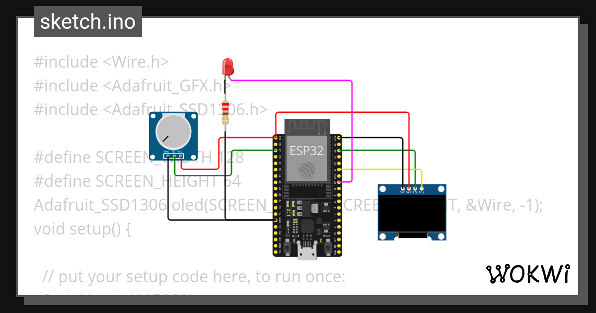 ACTIVIDAD 3 - Wokwi ESP32, STM32, Arduino Simulator