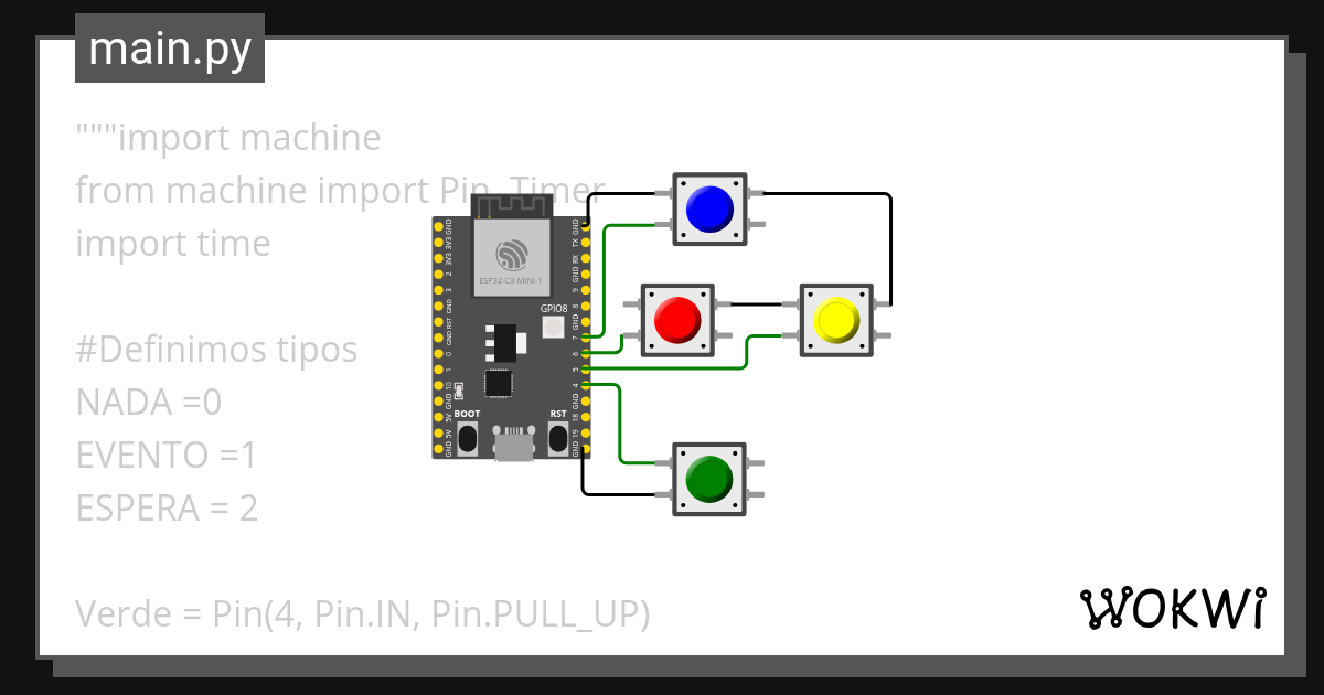 plta 55 - Wokwi ESP32, STM32, Arduino Simulator