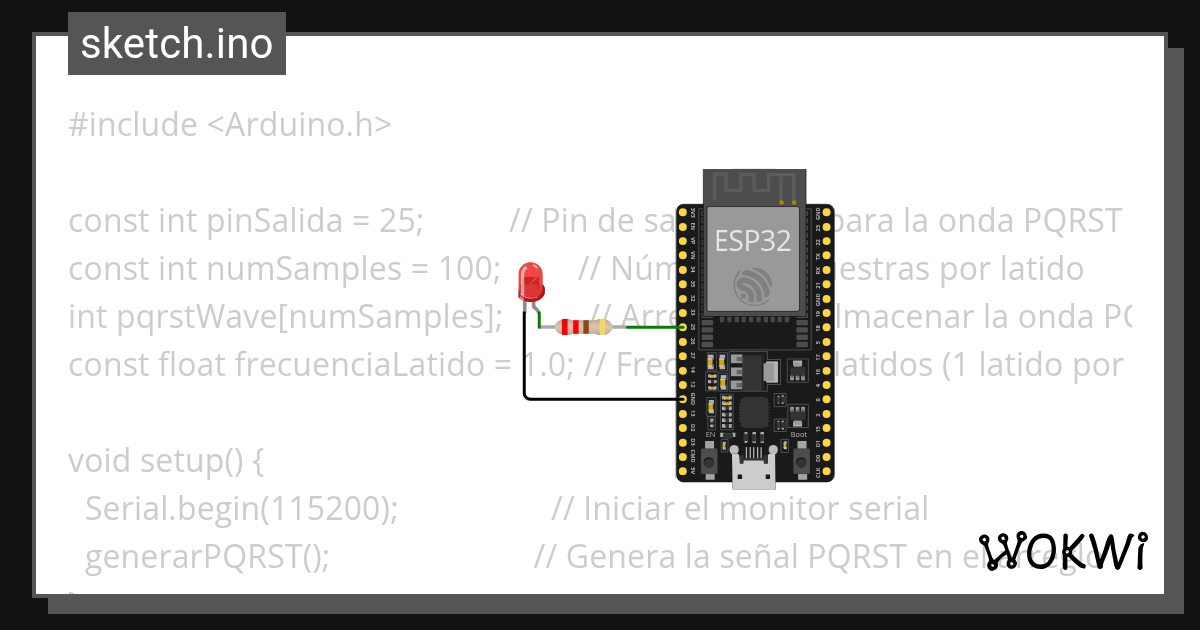 generador esp32 - Wokwi ESP32, STM32, Arduino Simulator