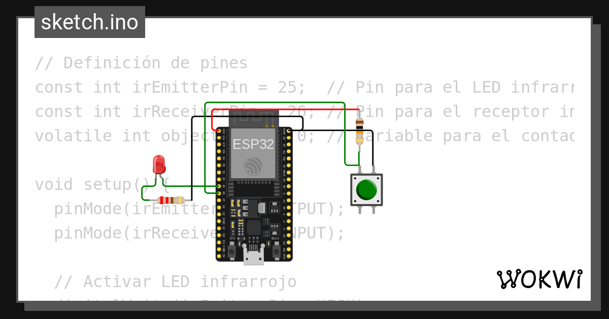 Prueba Montoya Wokwi Esp32 Stm32 Arduino Simulator 2382