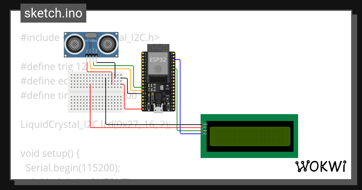 Ukur tinggi badan - Wokwi ESP32, STM32, Arduino Simulator Ukur tinggi badan - Wokwi ESP32, STM32, Arduino Simulator