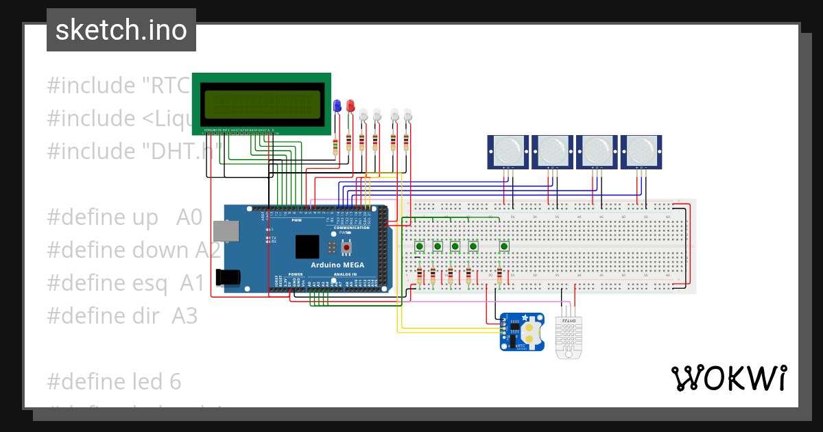 ar condicionado original - Wokwi ESP32, STM32, Arduino Simulator