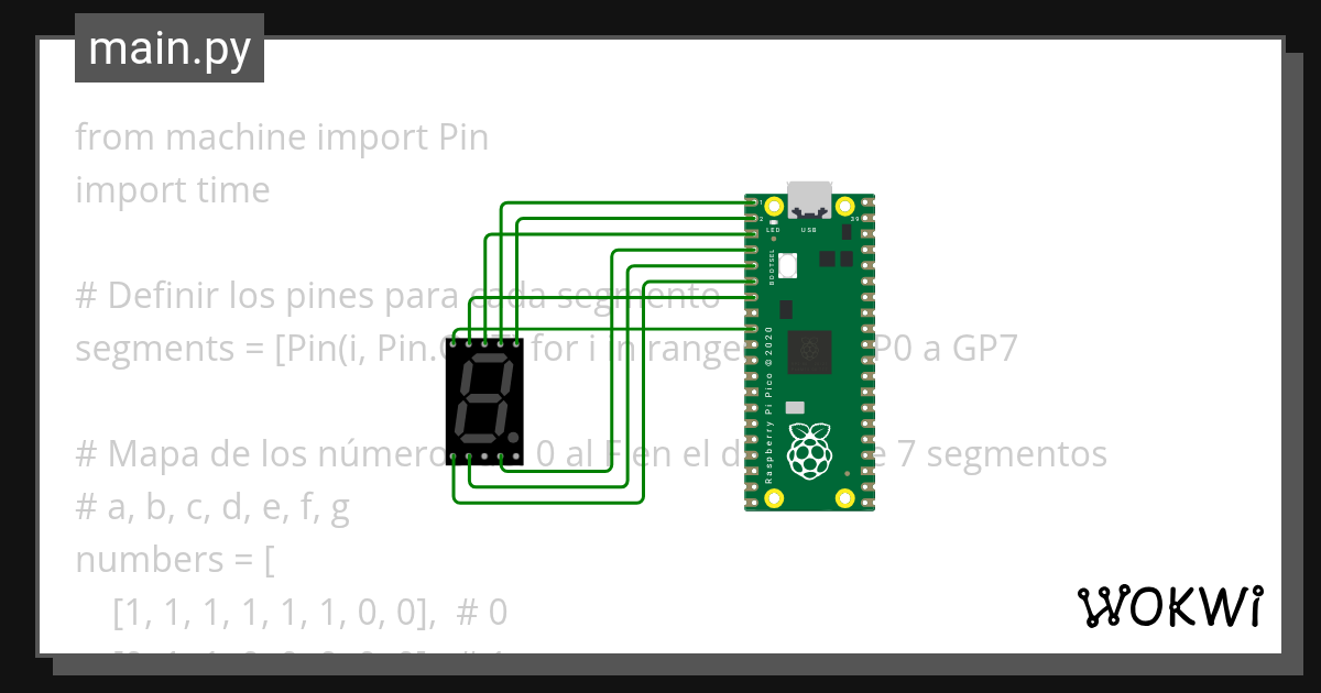 7_segments - Wokwi ESP32, STM32, Arduino Simulator