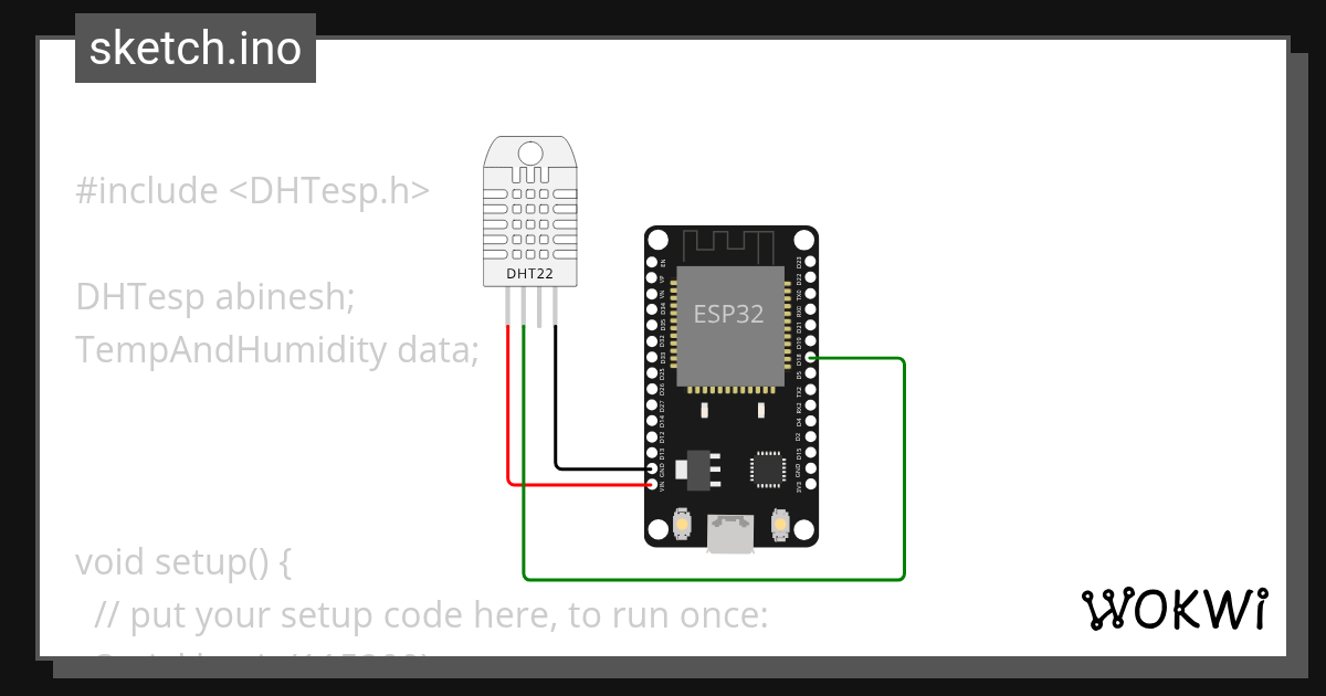 dht22 Copy - Wokwi ESP32, STM32, Arduino Simulator