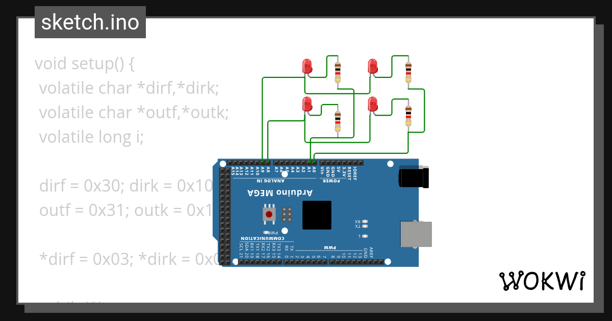DOT_Matrix - Wokwi ESP32, STM32, Arduino Simulator