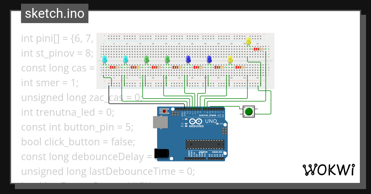 vaja 5d - Wokwi ESP32, STM32, Arduino Simulator