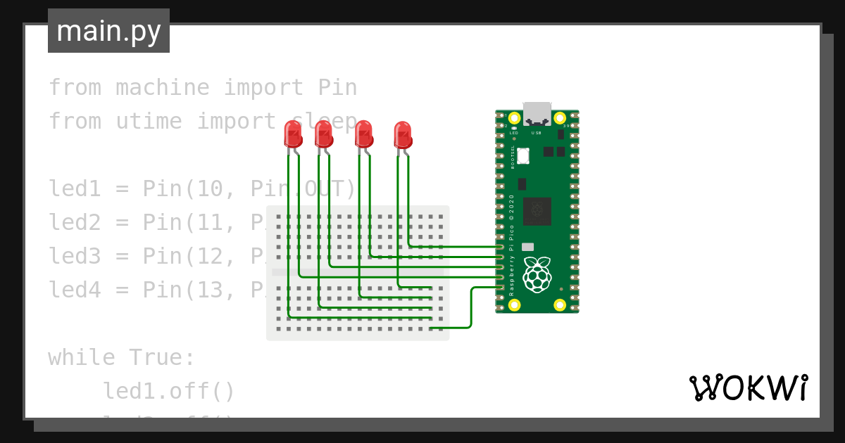 Blink With Micropython Copy Wokwi Esp32 Stm32 Arduino Simulator 8893