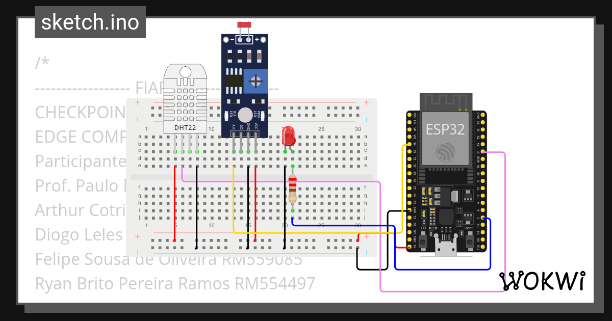 Wokwi - Online ESP32, STM32, Arduino Simulator