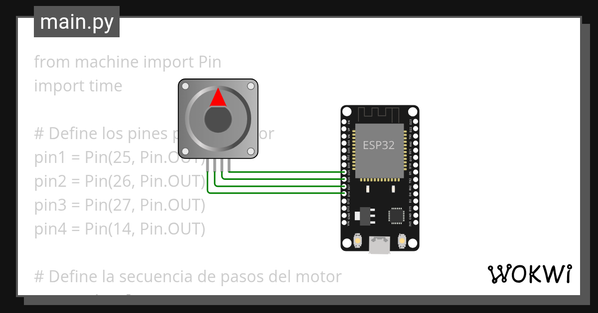 motor_paso_paso_lad1 - Wokwi ESP32, STM32, Arduino Simulator