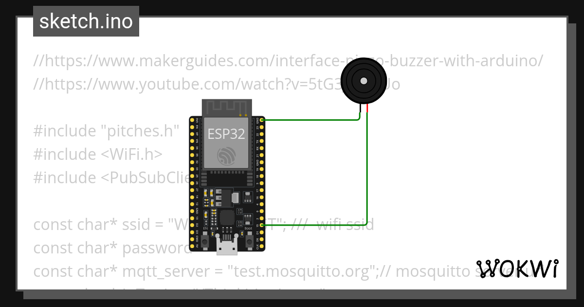 ESP32_MQTT_DHT_Sub - Wokwi ESP32, STM32, Arduino Simulator