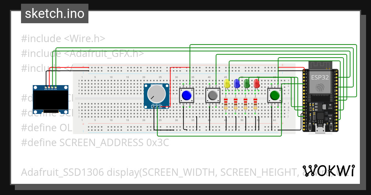 Wokwi - Online ESP32, STM32, Arduino Simulator