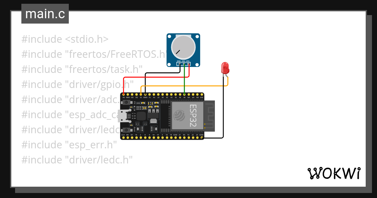 adc esp - Wokwi ESP32, STM32, Arduino Simulator