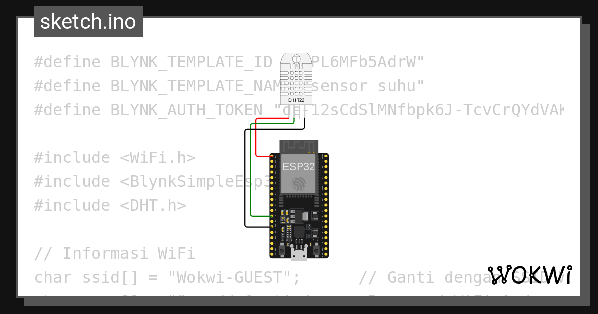 Suhu Wokwi Esp32 Stm32 Arduino Simulator 1235