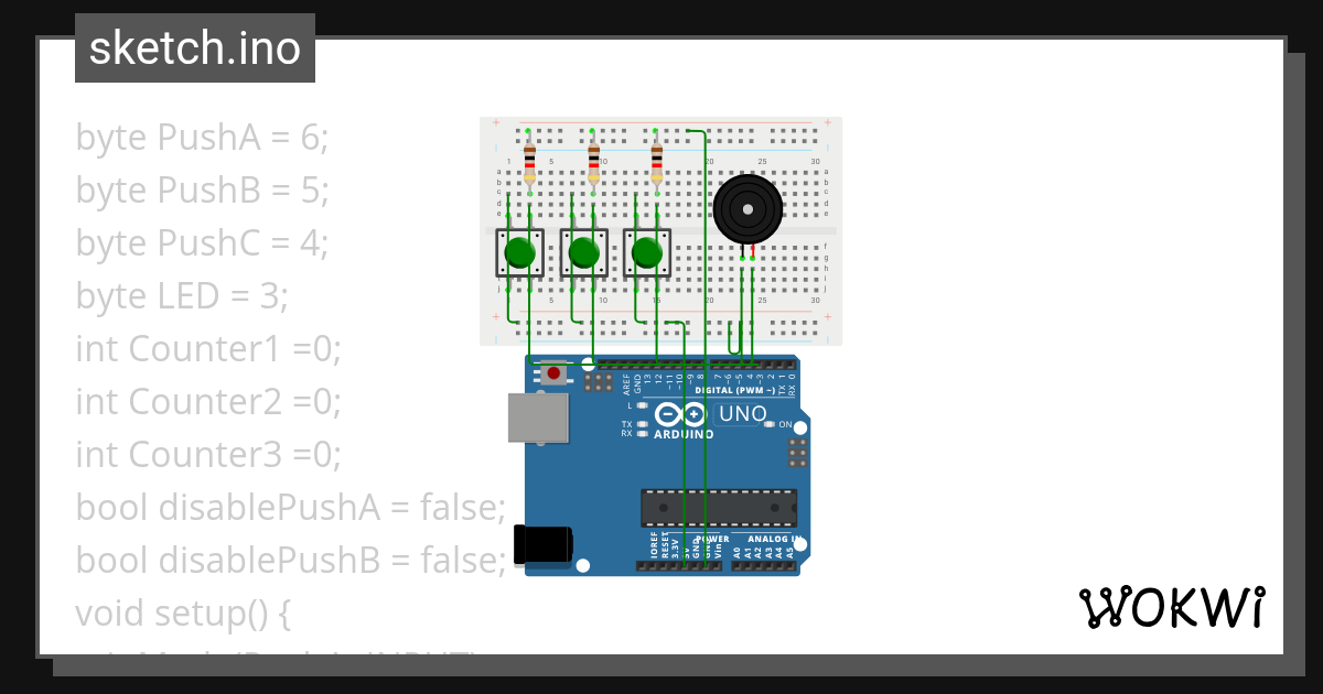 Voting System Wokwi Esp32 Stm32 Arduino Simulator 4843