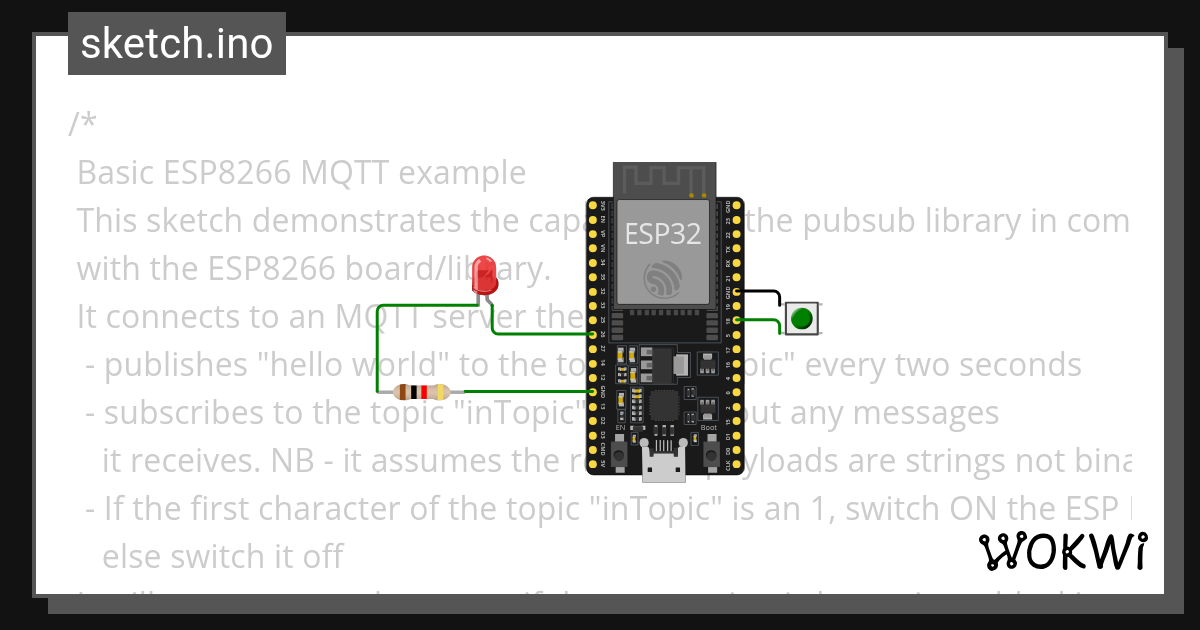 BIP Lab 1 (Fixed) - Wokwi ESP32, STM32, Arduino Simulator