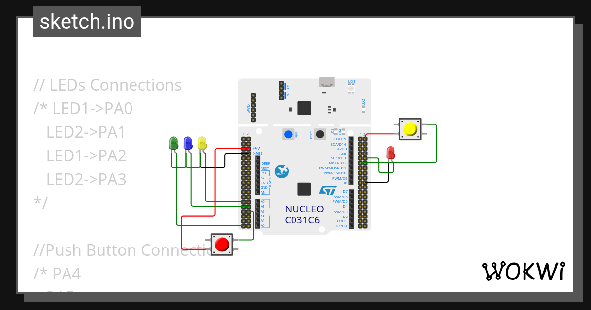Wokwi - Online ESP32, STM32, Arduino Simulator
