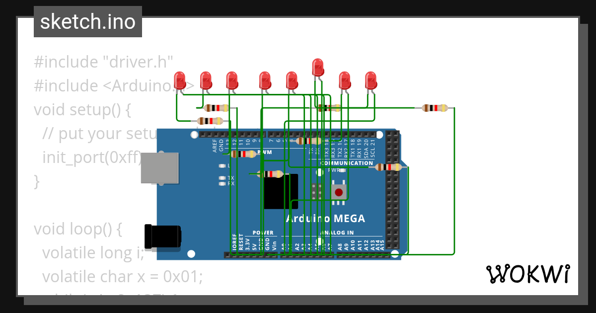 led_blink - Wokwi ESP32, STM32, Arduino Simulator
