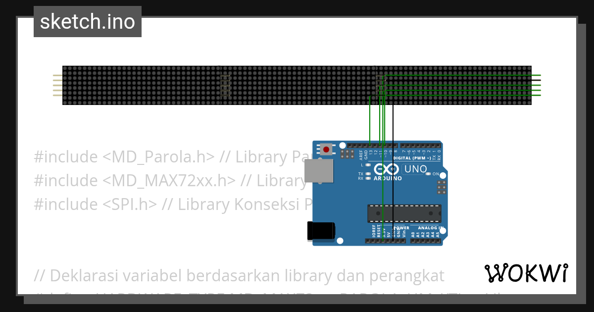 matrix - Wokwi ESP32, STM32, Arduino Simulator