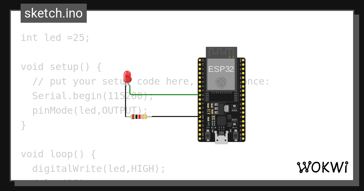 งานนะโจะ2 1 Tenuwu Wokwi Esp32 Stm32 Arduino Simulator