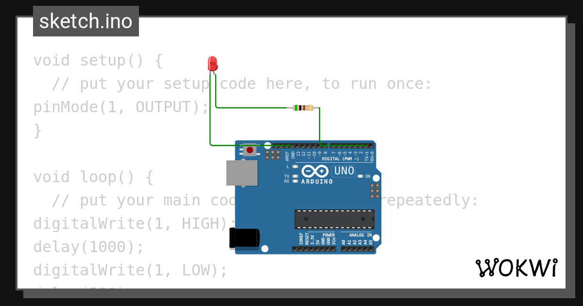 Kevin Led Wokwi Esp32 Stm32 Arduino Simulator 9120