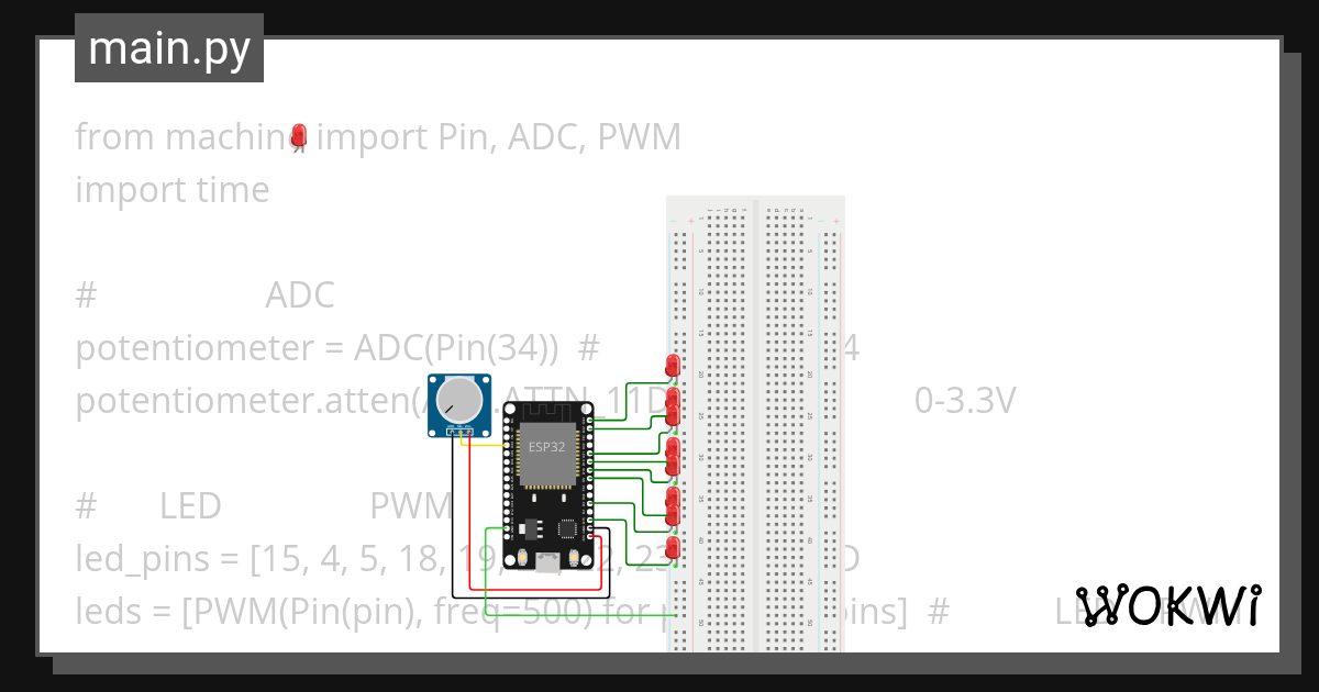 Wokwi - Online ESP32, STM32, Arduino Simulator