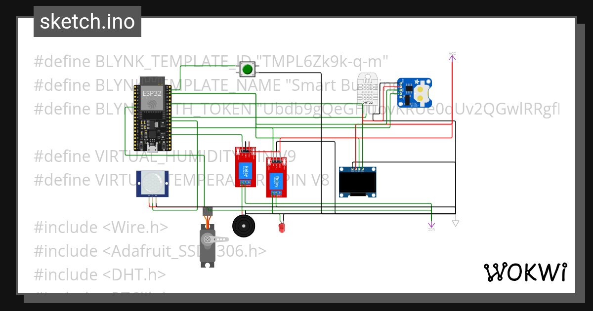 SMart Building Copy - Wokwi ESP32, STM32, Arduino Simulator
