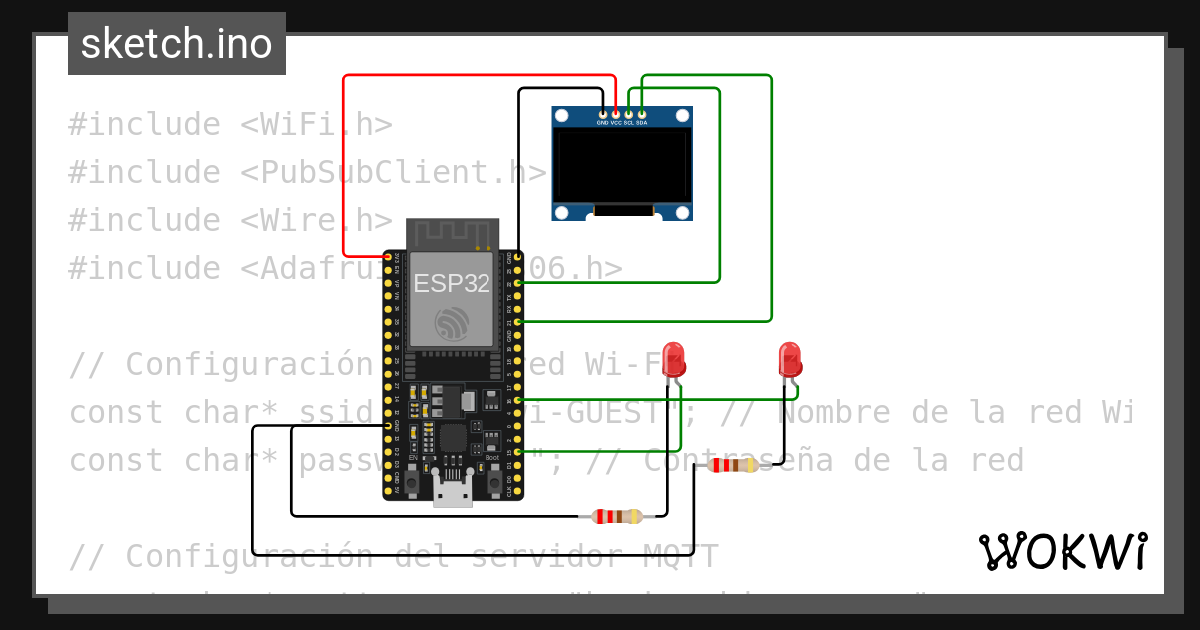 Wifi Servidor Wokwi Esp32 Stm32 Arduino Simulator