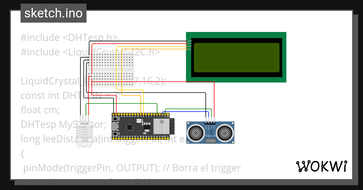 PRACTICA 4 EJERCICIO 3 - Wokwi ESP32, STM32, Arduino Simulator