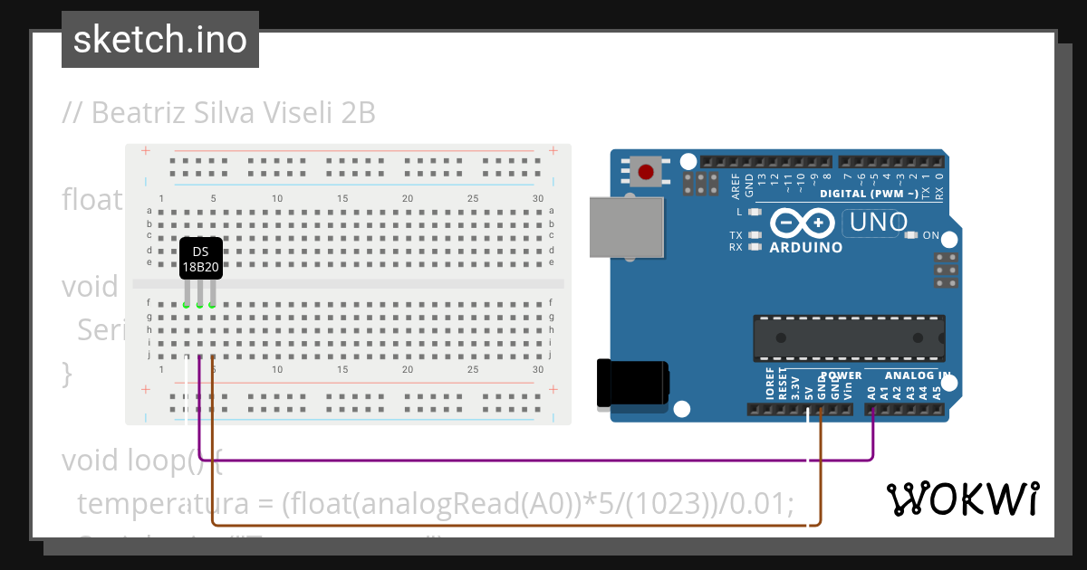 Sensor De Temperatura Wokwi Esp32 Stm32 Arduino Simulator 4150
