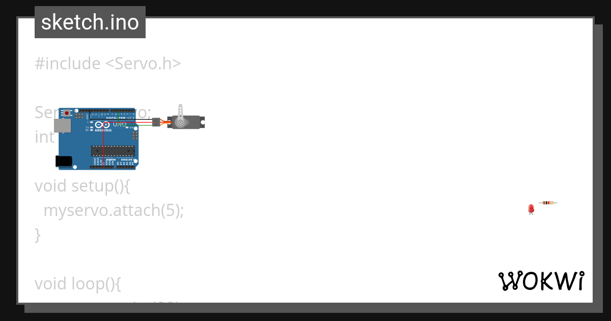 servo - Wokwi ESP32, STM32, Arduino Simulator