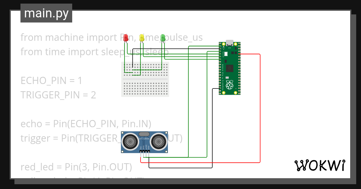 prac3.py - Wokwi ESP32, STM32, Arduino Simulator
