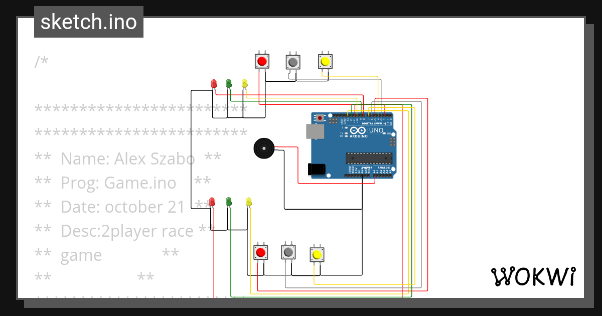 arduino FSE - Wokwi ESP32, STM32, Arduino Simulator