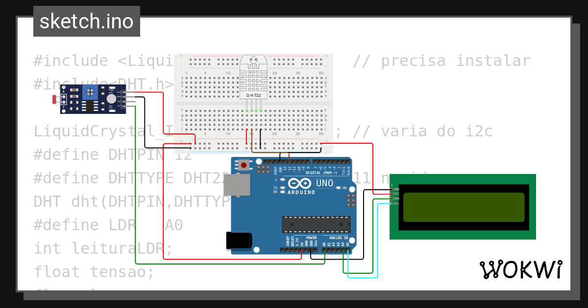 Ldc I2c Wokwi Esp32 Stm32 Arduino Simulator 5715